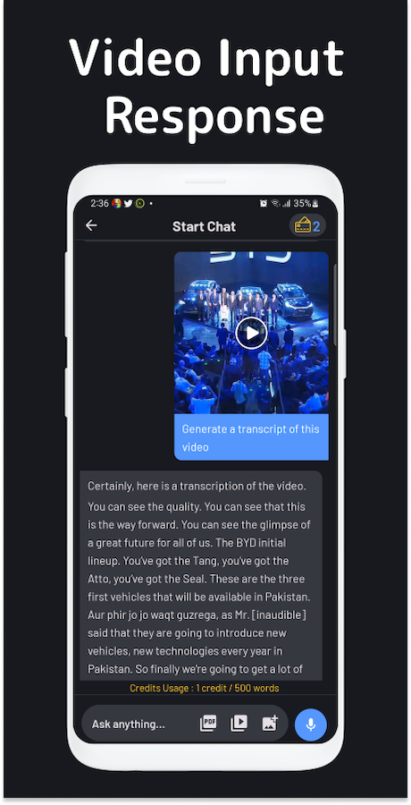 AiVision Powered By Gemini, Video Input, Image Input, Voice Chat, Complete Android App by dev2023